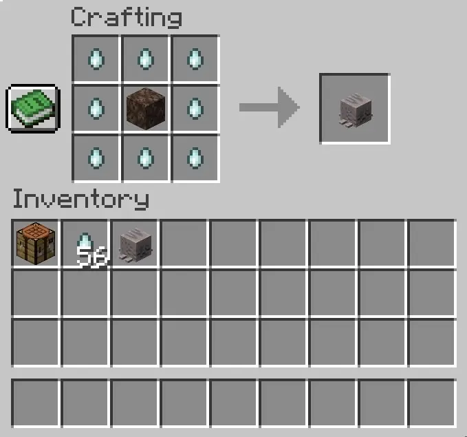 How to Craft a Dried Ghast in Minecraft