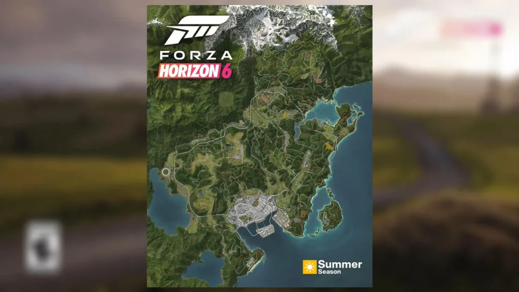 Forza Horizon 6 Japan Map Guide: All Regions, Districts