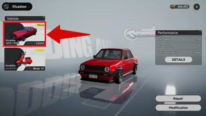 Vehicle Modification / Customization in NTE: Neverness to Everness