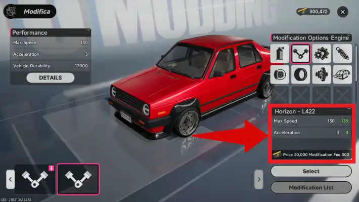 Vehicle Modification / Customization in NTE: Neverness to Everness